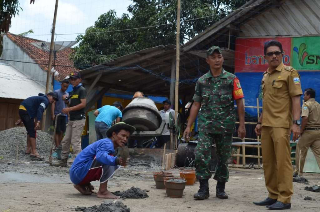 Program Binter TNI Nyangkut di Desa Panyindangan - Infodesaku