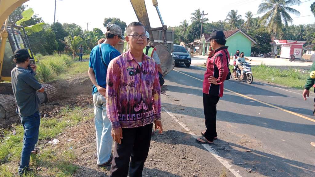 Gorong- gorong di Dusun Jambat Besi Desa Gunung Terang Mulai di ...