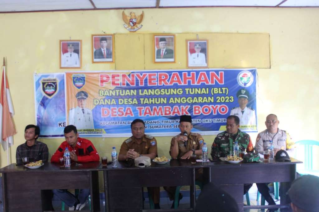 Pemdes Tambak Boyo Salurkan BLT DD Tahap III Tahun 2023 - Infodesaku
